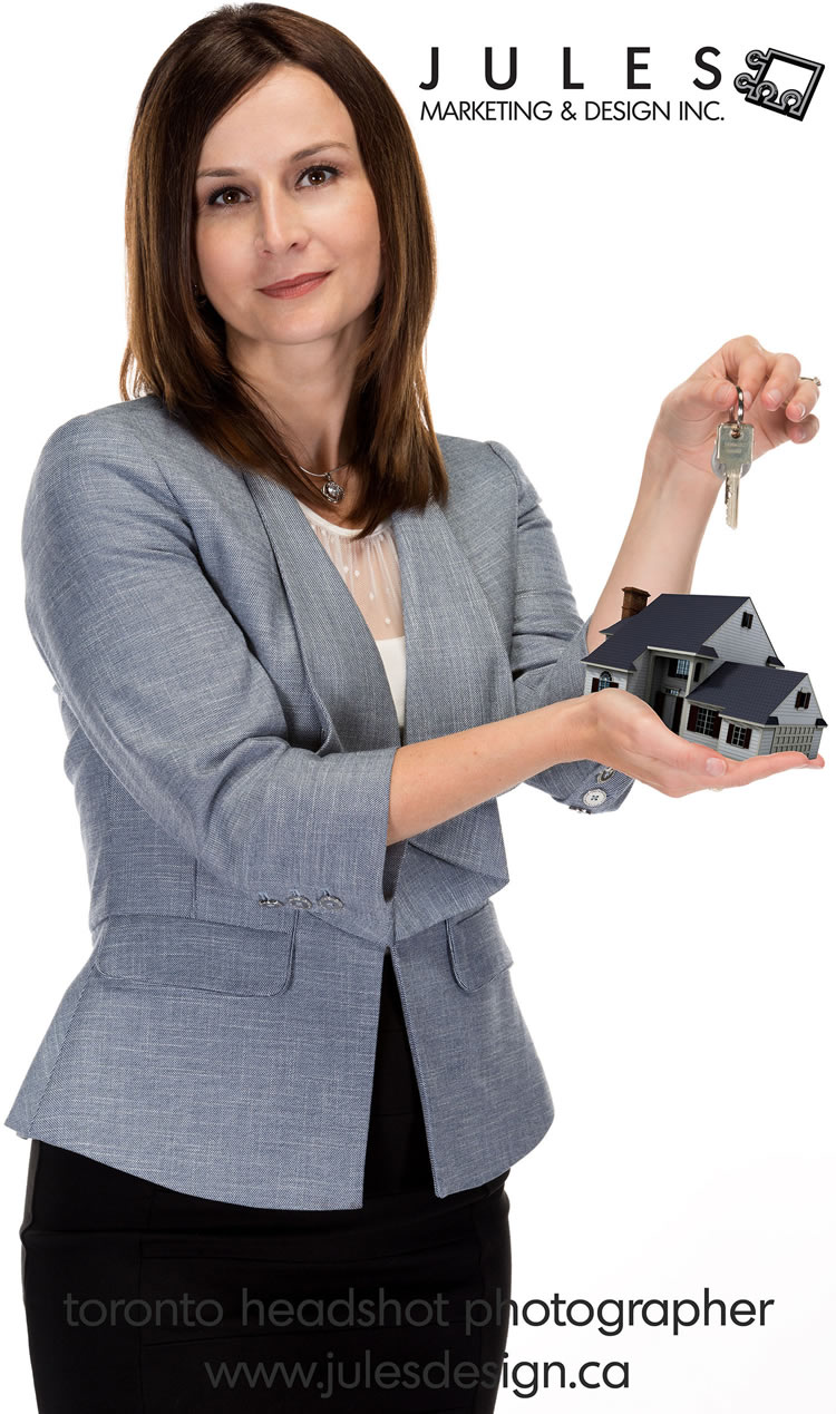 Toronto Real-Estate Agent Portrait Photography - Jules Design